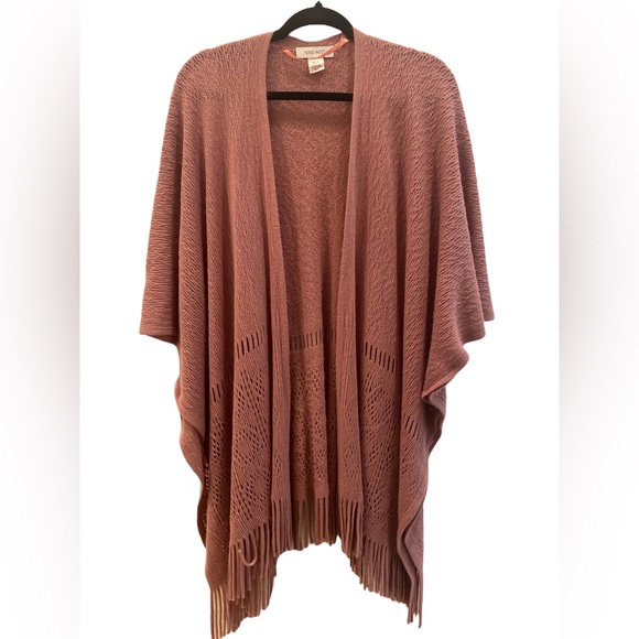 Nine West | Sweaters | Nine West One Size Ruana Poncho | Poshmark